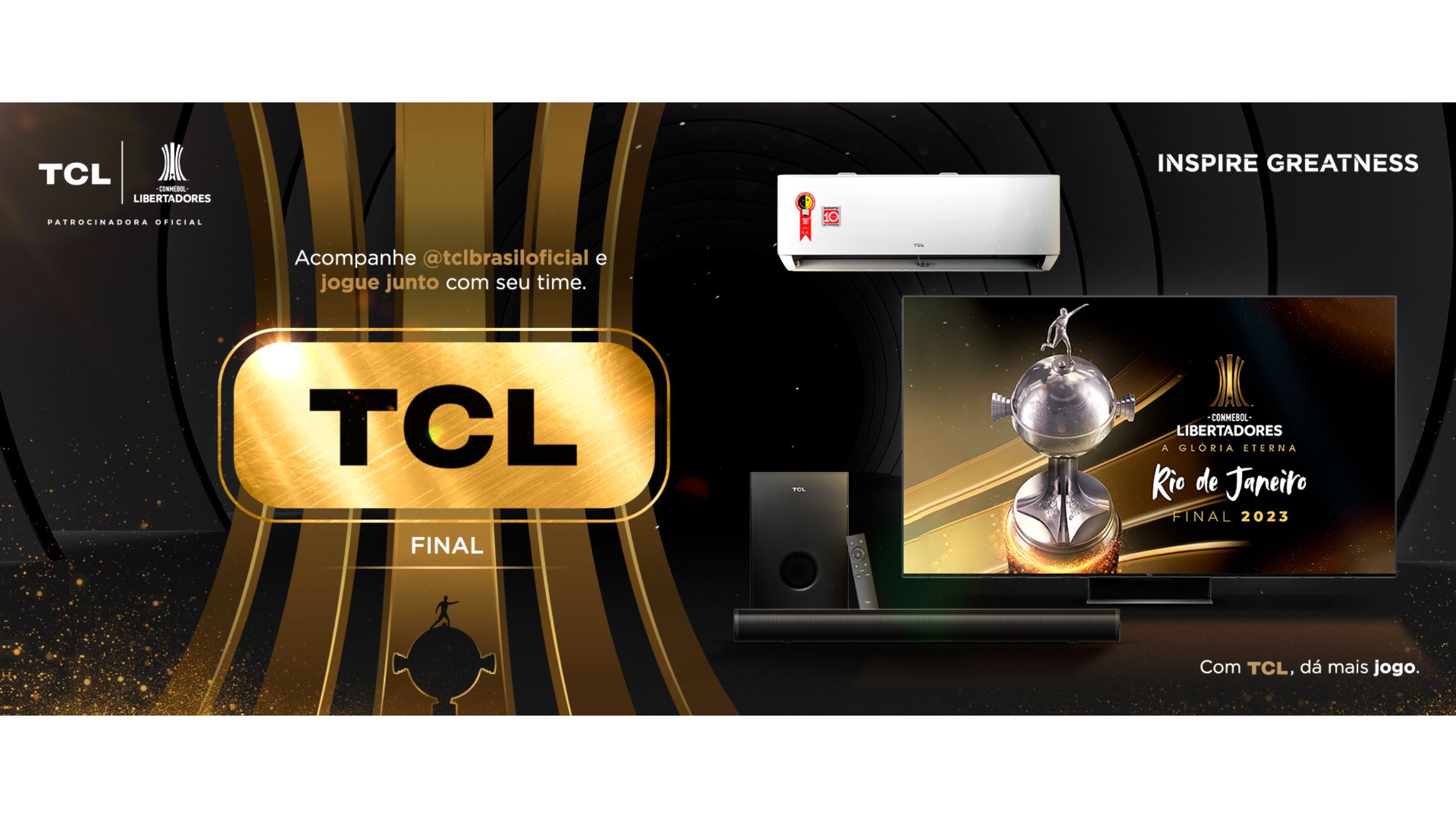TCL anuncia participação na CONMEBOL Libertadores Fan Zone 2023 - TCL SEMP